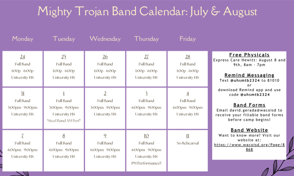 Band Calendar: A Harmonious Journey Through Events and