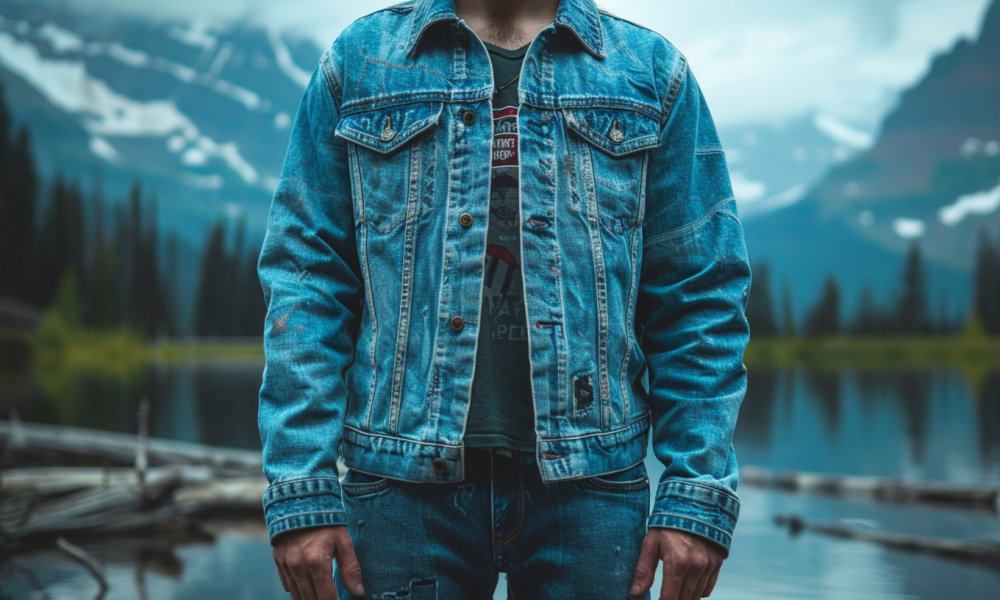 Men's Oversized Jean Jacket: The Digital Transformation - Theclockend